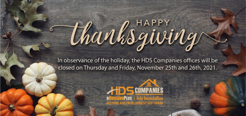 Happy Thanksgiving 2021 - eHousingPlus